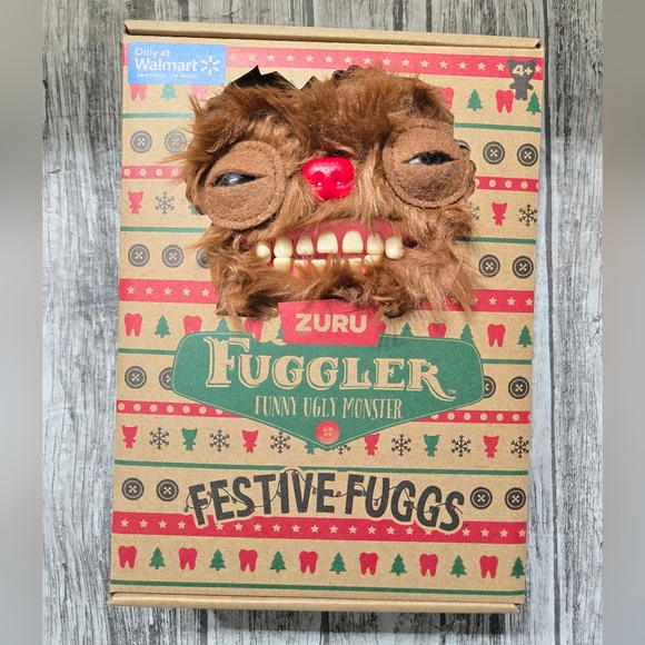 Spin Master | Toys | 8 Festive Fuggs Rudolph Reindeer Fuggler Plush New ...